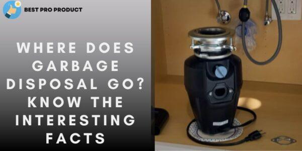 Where Does Garbage Disposal Go? Know the Interesting Facts